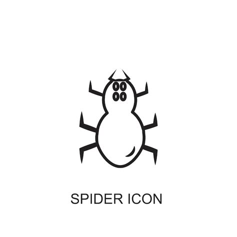 Premium Vector Spider Vector Icon Icon