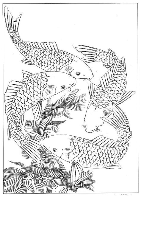 工笔白描底稿图片 画猫 荷花 大山谷图库