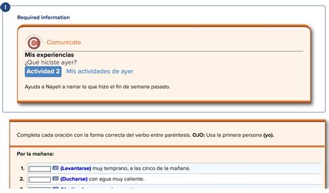 [solved] 8 1 Verbs With Irregular Preterite Forms Ejercicio 3 Di Que Course Hero