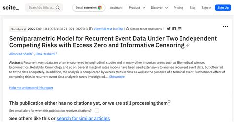 Semiparametric Model For Recurrent Event Data Under Two Independent