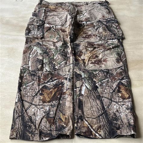 Baggy Camo Pants Wide Leg Baggy Cargo Camo Depop