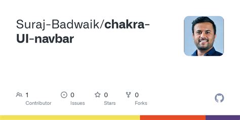 Github Suraj Badwaikchakra Ui Navbar