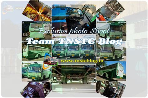 SETC New AC Bus Exclusive Photo Shoot TNSTC Blog TamilNadu State Transport Corporation Blog