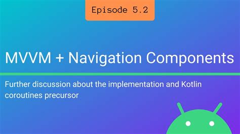Getting Started With Mvvm Navigation Components Youtube