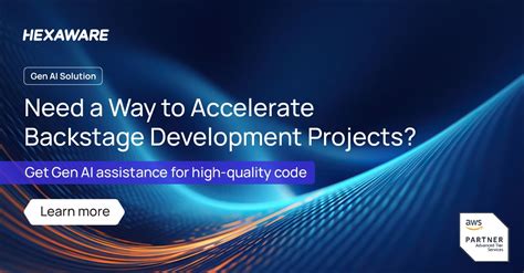 Hexaware Technologies On Linkedin Ai Coding Backstage Website App