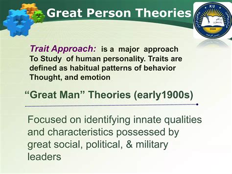 Trait Approach Ppt