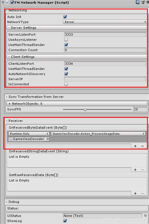 Unity Fmetp Stream 插件 画面的回显 （上）server的创建fmetp Stream 30 Csdn博客
