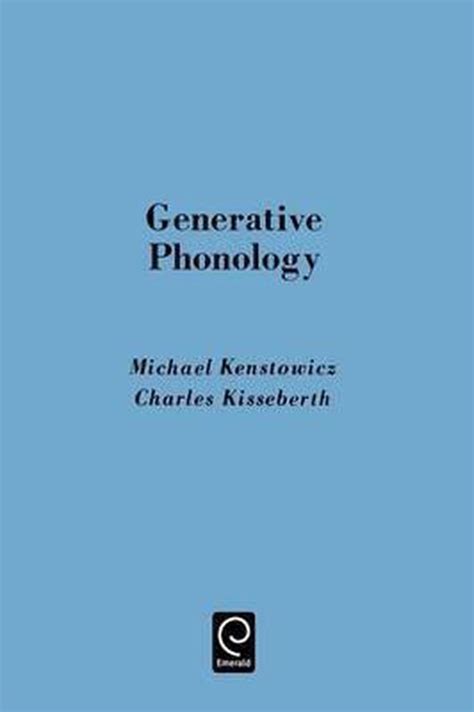 Generative Phonology 9780124051614 Charles Kisseberth Boeken Bol