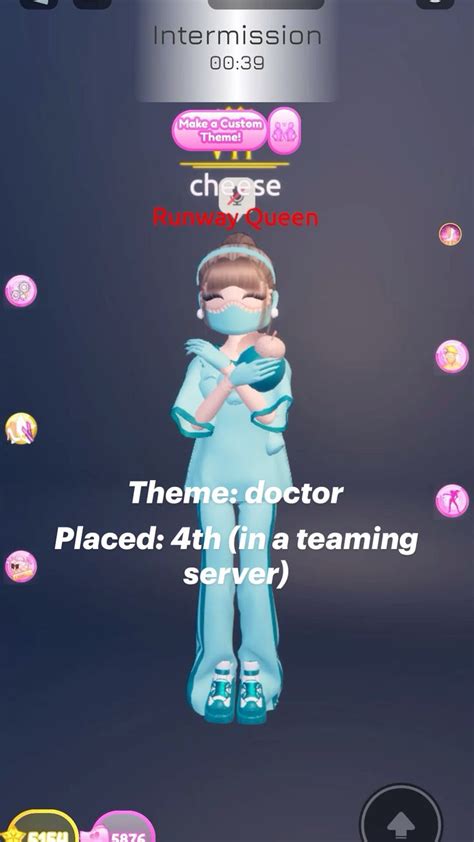 Doctor Dti Outfit In 2024 Custom Theme Doctor Dress To Impress