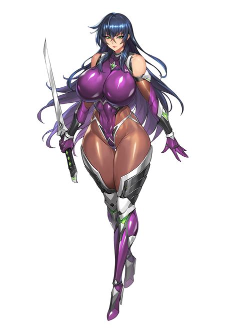 Rule 34 Abs Blue Hair Green Eyes Gurimjang Heel Boots Heels Igawa