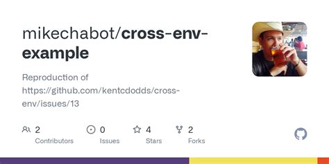 github mikechabot cross env example reproduction of github