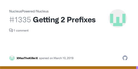 Getting 2 Prefixes Issue 1335 NucleusPowered Nucleus GitHub