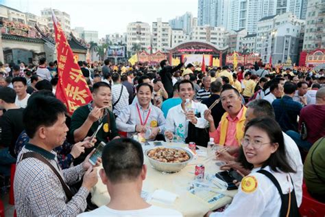 下沙大盆菜喜迎海外宗親