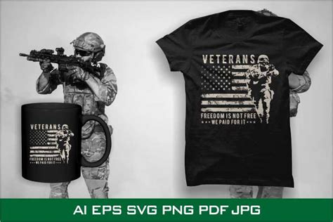 Veteran T Shirt Design Bundle American Veteran Shirt Designs Bundle