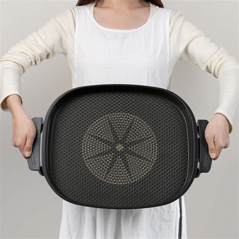 국산 잔치팬 가정용 전기그릴팬 사각 전기팬 온채널