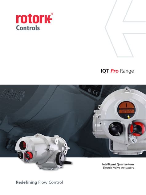 Rotork Iqt Pro Pub002 010 00 0915 Pdf Actuator Valve