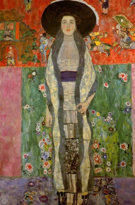 Portrait Of Adele Bloch Bauer Ii Is A 1912 Painting By Gustav Klimt