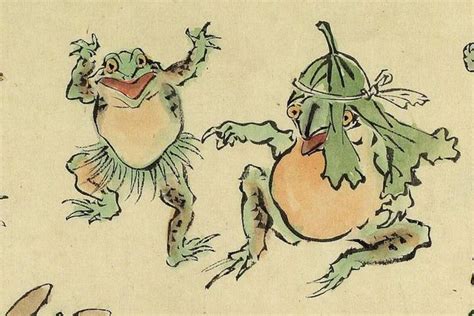 Dancing Frogs Tapestry
