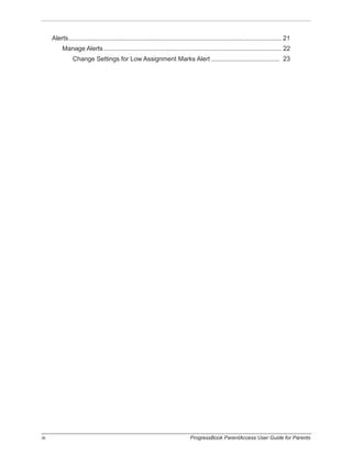 Progressbook Parent Access Guide PDF