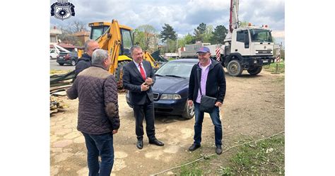 Кметът на Несебър инспектира строителство на важна сграда в с Баня