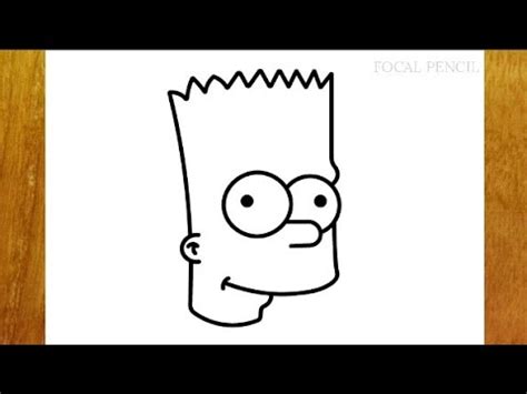 HOW TO DRAW BART SIMPSON YouTube