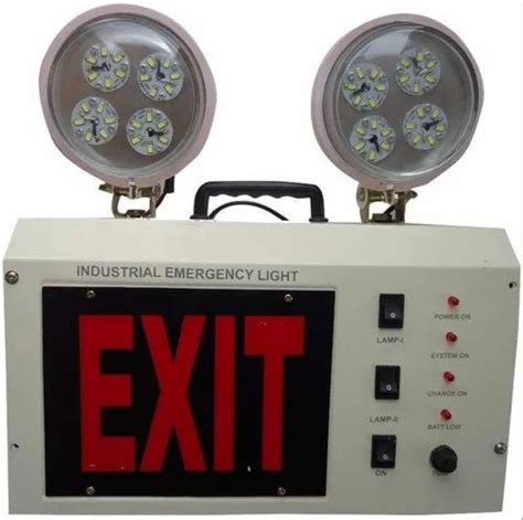 Exit Light With Battery Emergency Exit Light Manufacturer From Ghaziabad