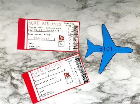 Boarding Pass Door Dec Res Life Artofit