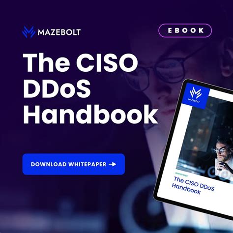 EBook The CISO DDoS Handbook