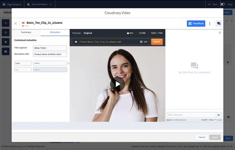 Cloudinarys Salesforce Commerce Cloud Page Designer Cartridge Cloudinary
