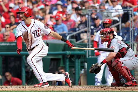 Trea Turner Collects Career High Five Hits In Nationals Win Over Reds Backing The Pack
