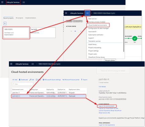 ax d365fo how to get the url of ax d365fo home page in a lcs