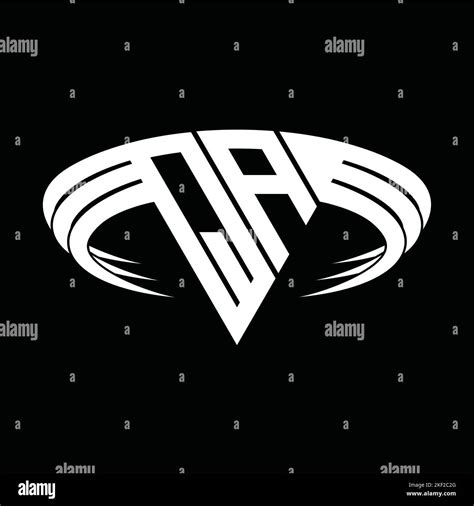 QA Logo Letter Monogram With Triangle Slice Shape Design Template Stock Vector Image Art Alamy
