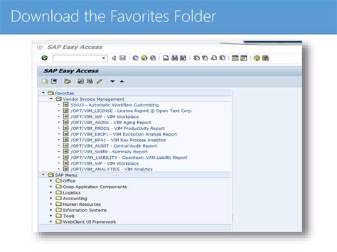 Sap Vendor Invoice Management Reporting Final PPTX