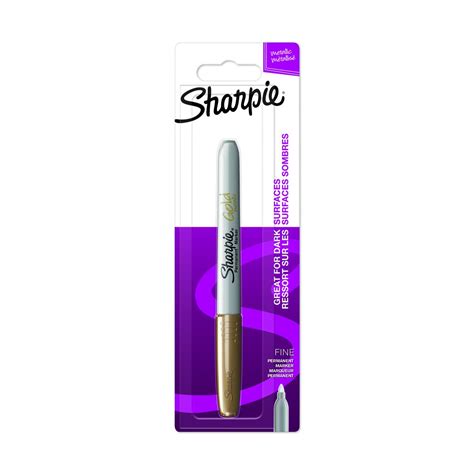 Sharpie Metallic Permanent Marker Gold Shop Today Get It Tomorrow