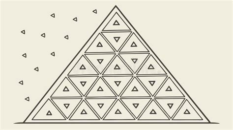 Triangle Geometric Pattern Abstract And Modern Design Vector Design