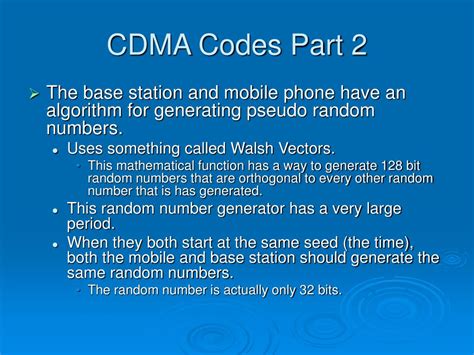 PPT IS CDMA PowerPoint Presentation Free Download ID