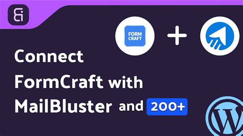 Free Integrating Formcraft With Mailbluster Step By Step Tutorial