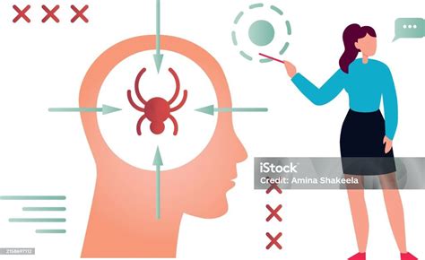 Girl Is Talking About Malware Virus Stock Illustration Download Image Now Anatomy Biology