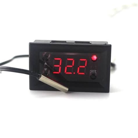 Black Select Digital Temperature Controller On Off Size 9648 Mm At