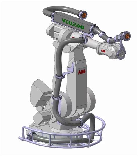 Robot Pipeline Package Robot Dresspack System Hose Spring Expansion
