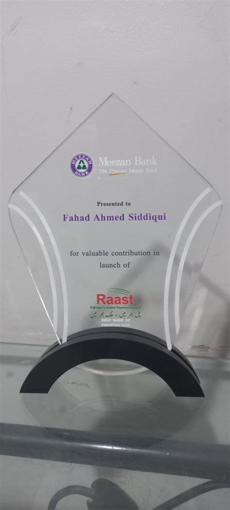 Fahad Ahmed Siddiqui On Linkedin Alhamdullillah Thanks Meezan Bank