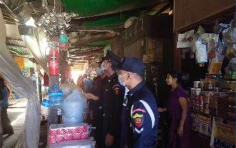 သင်္ဃန်းကျွန်းမြို့နယ်အတွင်းရှိ သုဝဏ္ဏစျေးနှင့် ရေနံသာစျေး တို့တွင် မီးဘေးအန္တရာယ် မဖြစ်ပေ