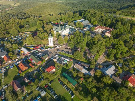 Kalwaria Paclawska Subcarpathian Poland 13 August 2023 View Of