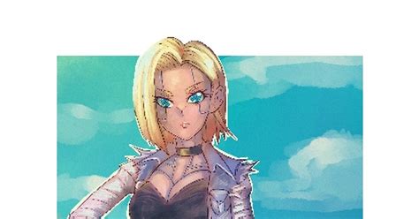 Android18 Dragonball Dragonballz Android 18 Pixiv
