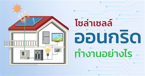 ระบบออนกริด ช่วยลดค่าไฟได้มาก คุ้มทุนเร็ว