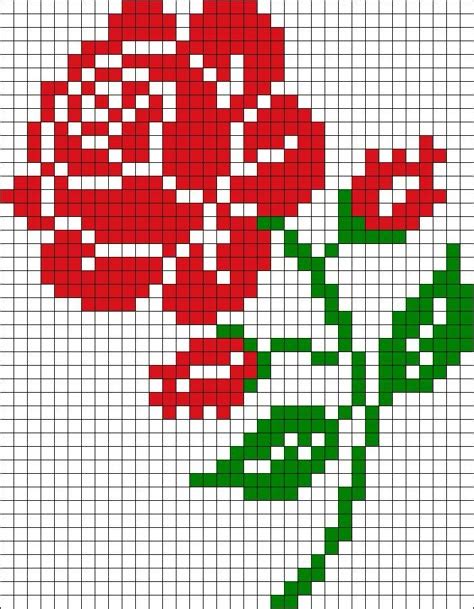 Roses Pixel Art