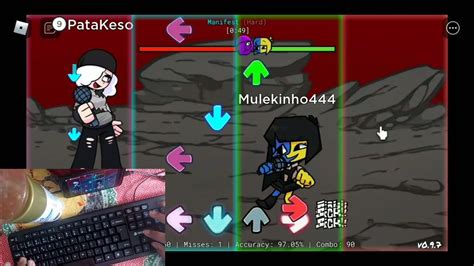 Jogando Friday Night Funkin Com Teclado Handcam Youtube
