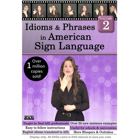 Idioms And Phrases In American Sign Language Volume 2 Everyday Asl