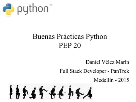 Buenas Prácticas De Python Pptx Programming Languages Computing