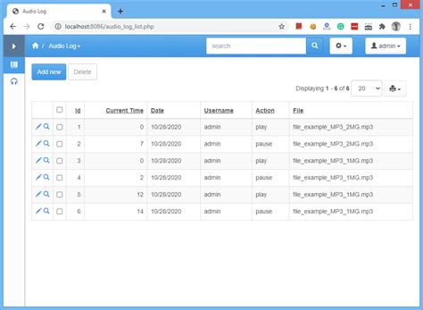 Logging Audio Playback Actions Xlinesoft Blog